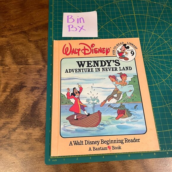 Disney | Other | Walt Disney Wendys Adventure In Neverland Beginning ...